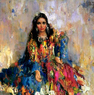 Artist Nikolai Blokhin