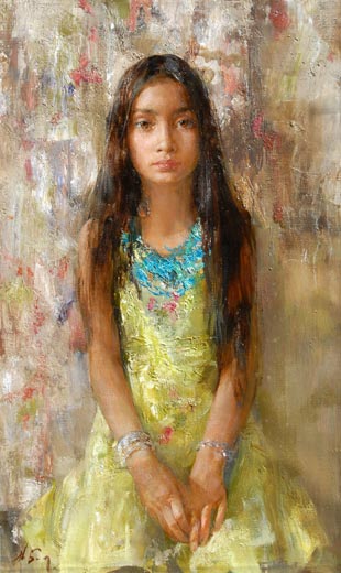 Artist Nikolai Blokhin