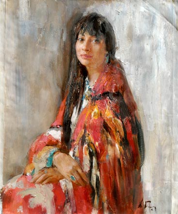 Artist Nikolai Blokhin